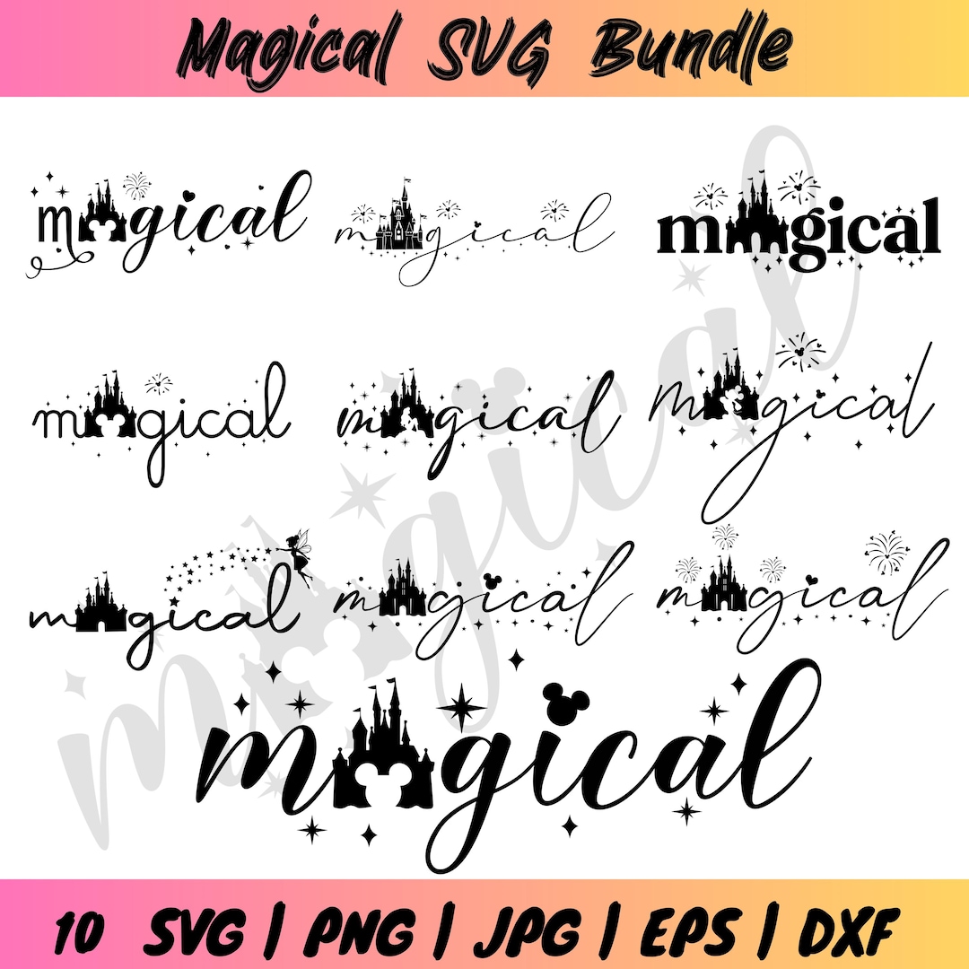 Magical Svg, Magical and Fabulous, Fairy Sparkle, Pixie Dust Svg ...
