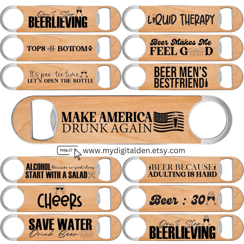 Bottle Opener Svg Bundle, Beer SVG Bundle, Beer Quotes SVG Designs ...