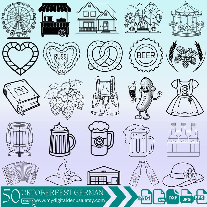 Octoberfest Svg - Etsy