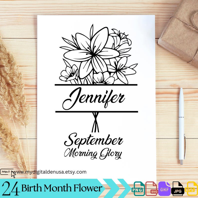Birth Month Svg Bundle | Flower Bouquet Svg | Birth Flower Svg | Floral ...