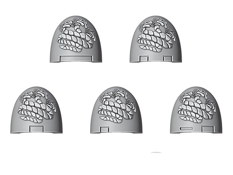 HYDRA LEGION Mkvi 'HYDRA' Heresy Era Shoulder Upgrades Pack of 10 ...