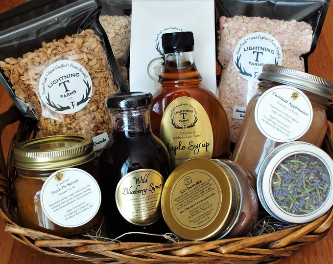 Grande Breakfast Gift Box - Gourmet Gift Basket - Etsy