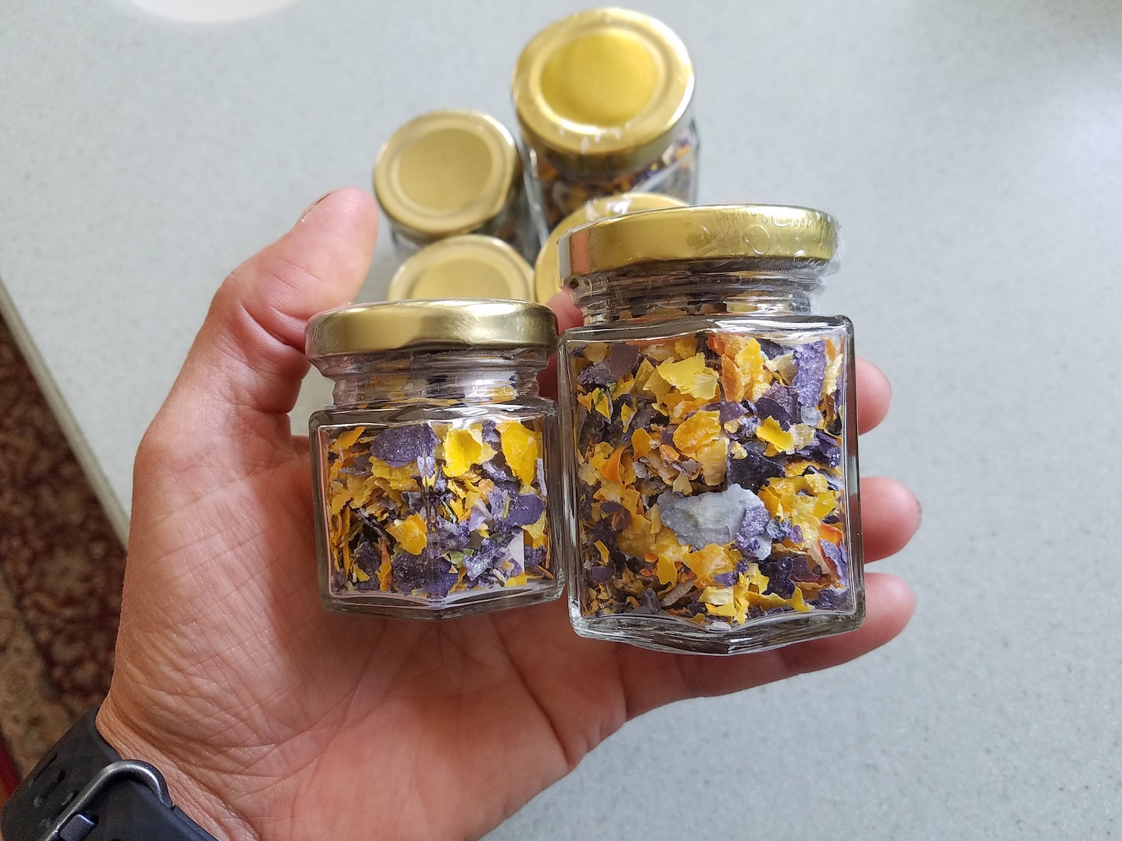 Edible Crystallized Flower Confetti All Natural Sprinkles - Etsy