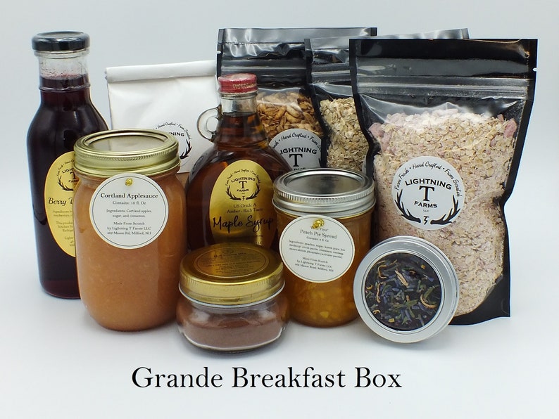 Grande Breakfast Gift Box Gourmet Gift Basket - Etsy