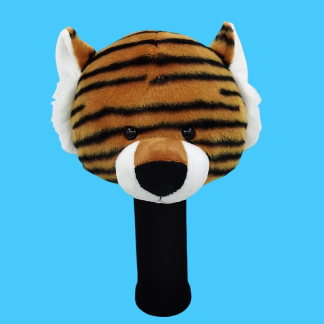 Tiger Driver Golf Headcover Plush Animal Club Protector - Etsy