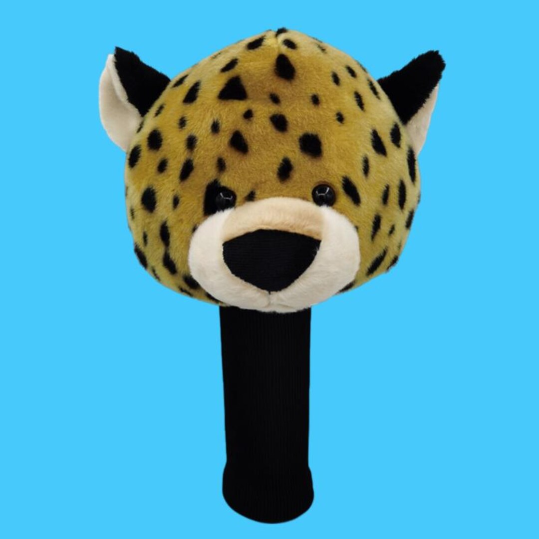 Leopard Driver Golf Headcover Plush Animal Golf Accessory - Etsy