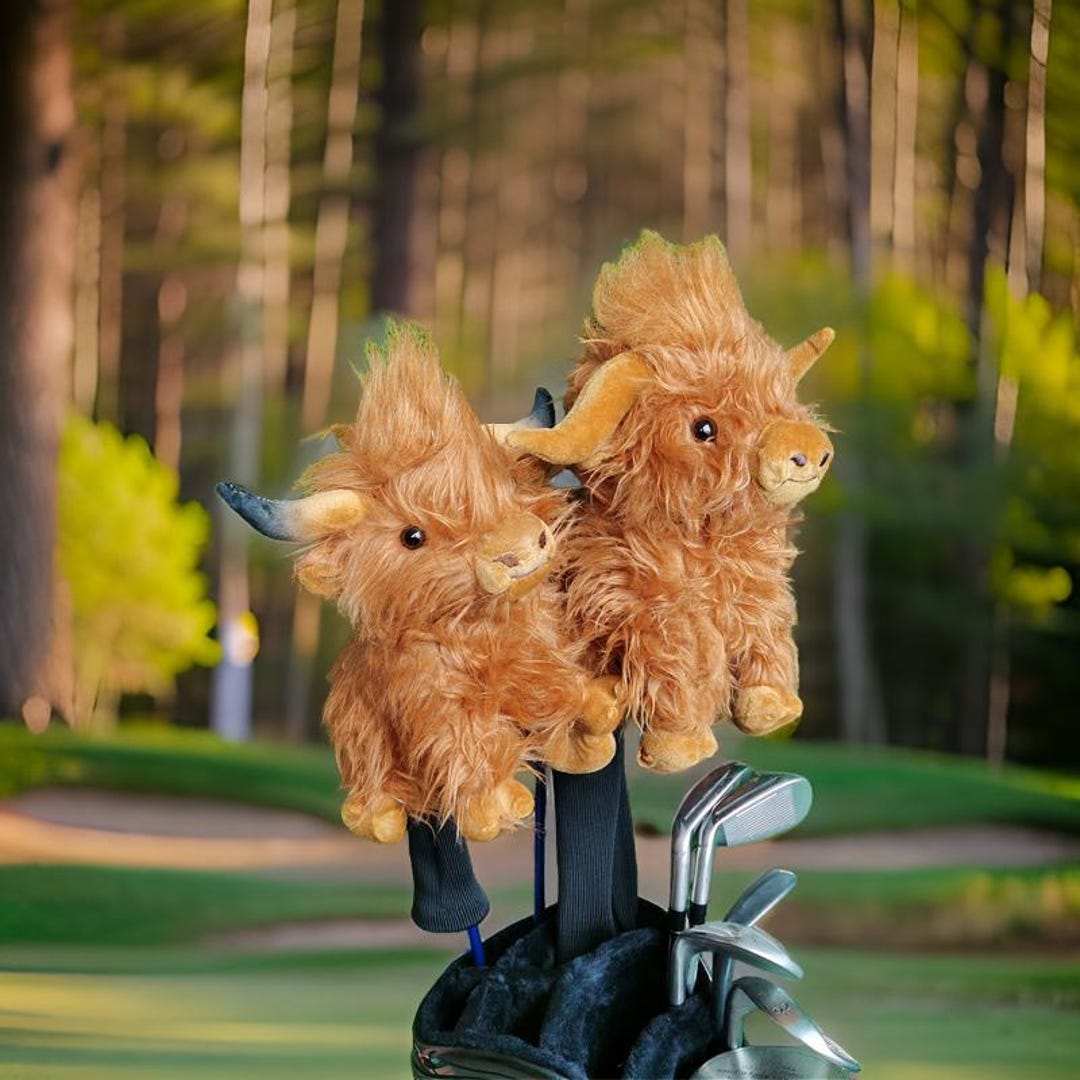 Highland Cow Headcovers Highland Cow Golf Gift - Etsy