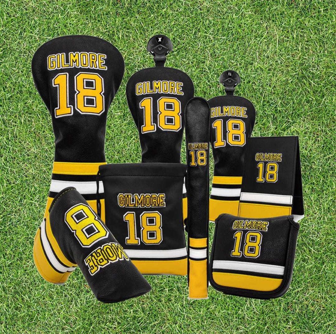 Happy Gilmore Inspired Headcovers Fun Golf Headcovers Gifts for Golfers ...