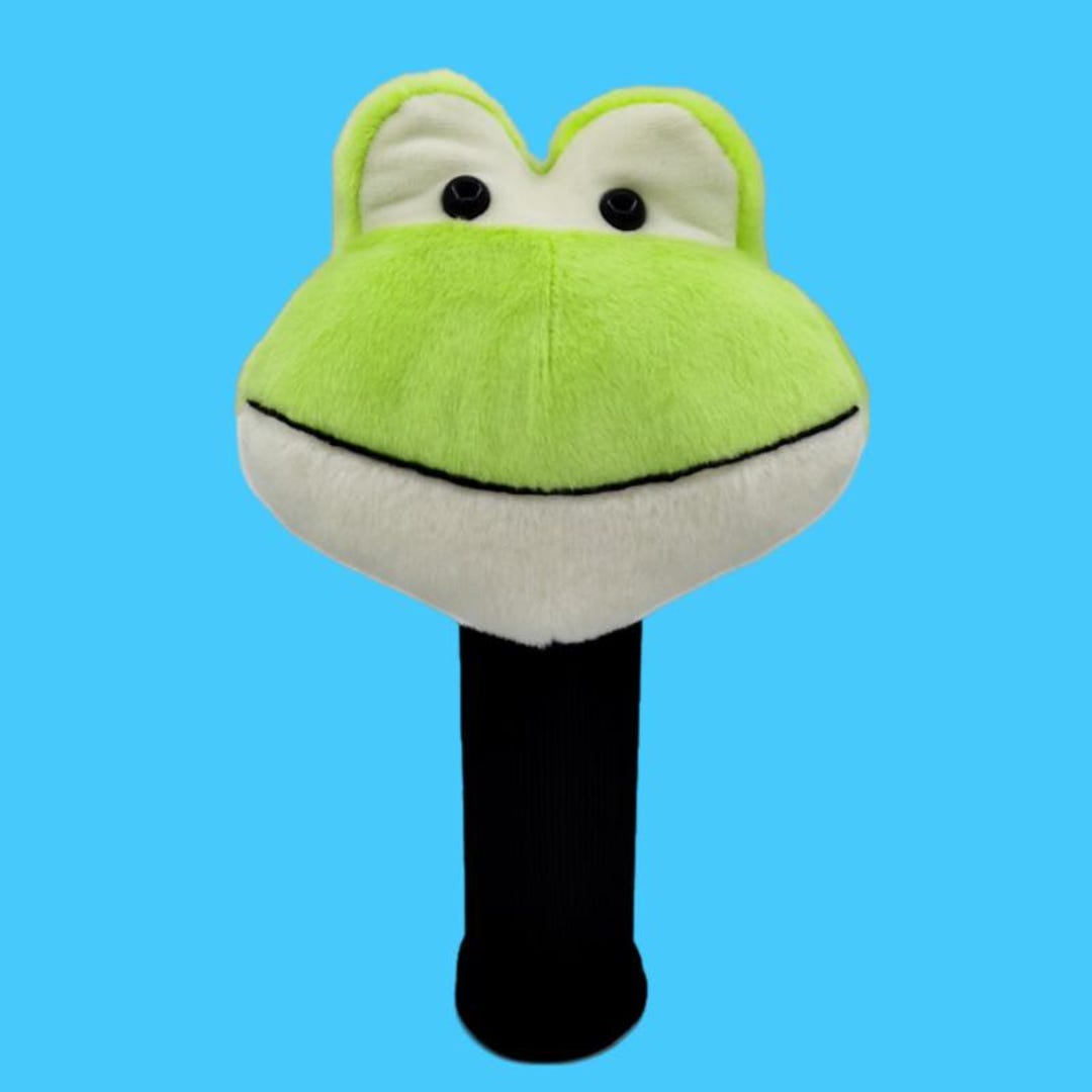 Frog Driver Golf Headcover Plush Animal Club Protector - Etsy