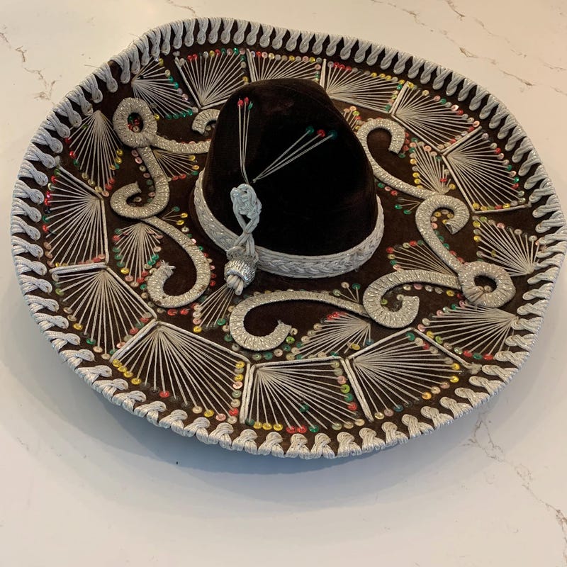 Authentic Mariachi Sombrero - Etsy