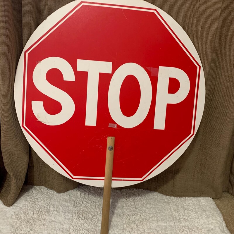 Vintage Stop Sign - Etsy