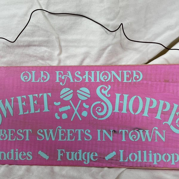Sweet Shoppe Sign - Etsy