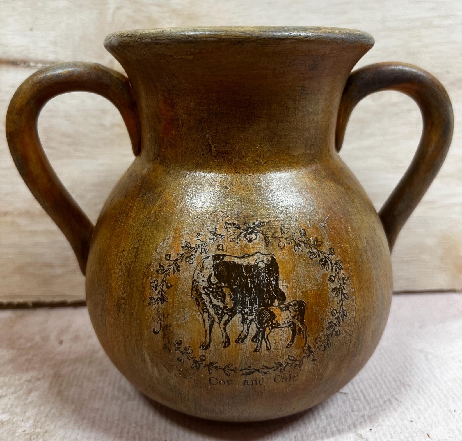 Distressed Ceramic Jug - Etsy