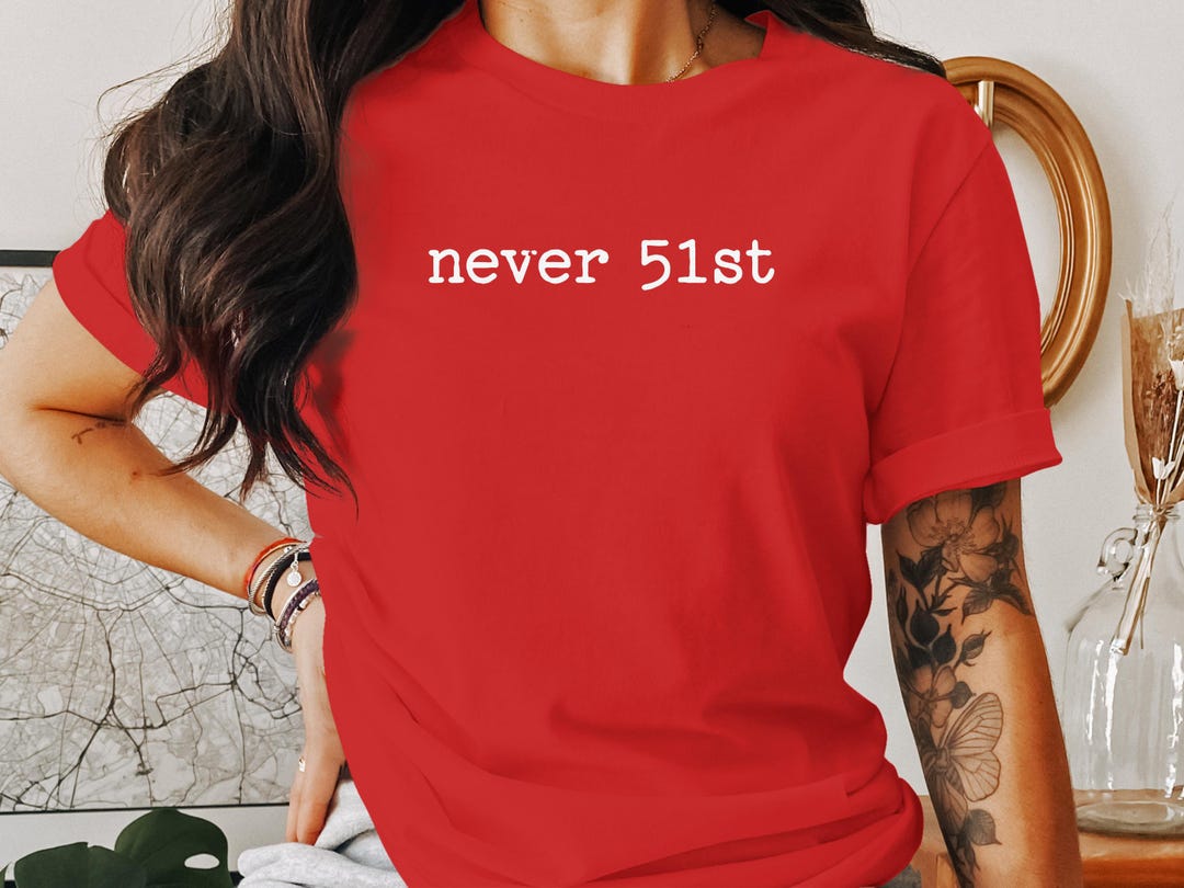 Never 51st T-shirt | True North Strong and Free | Canadian Hockey ...