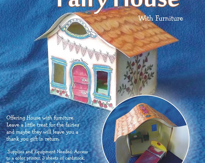 Instant Download Printable Fairy House With Furniture - Etsy