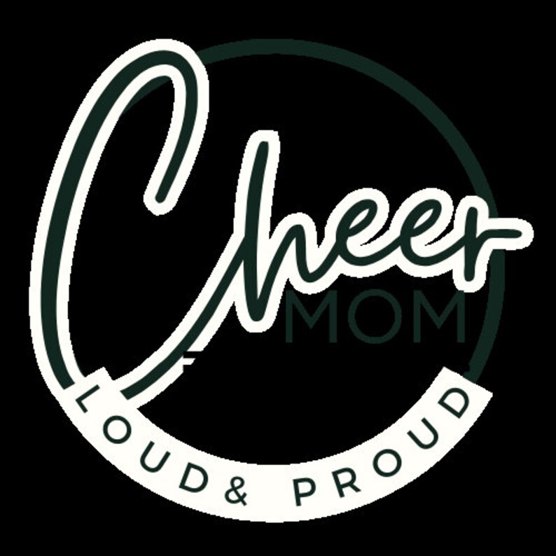 Cheer MOM SVG Files, Cheerleading, PNG - Etsy