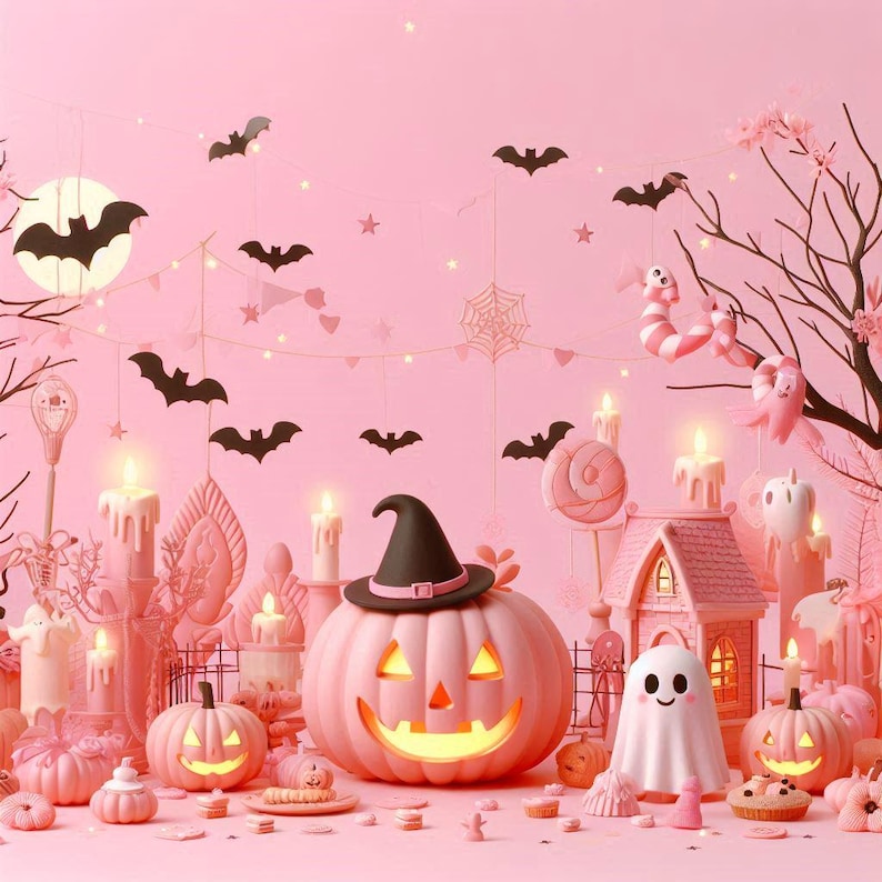 Halloween Printable Pinkoween Digital Download - Etsy