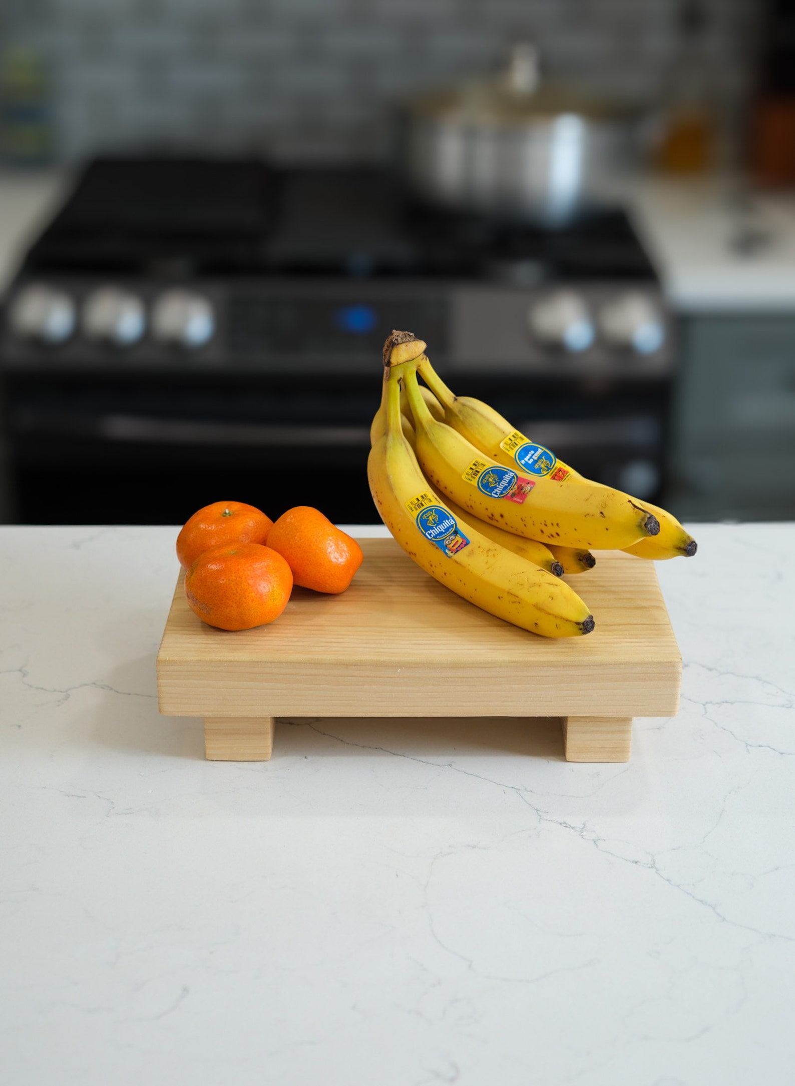 Rustic Poplar Wood Riser | Farmhouse Style Riser | Plant Stand | Wooden ...