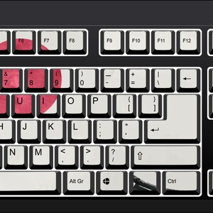 Keyboard Decals,custome Stickers,mac Book Pro,laptop,sticker PNG - Etsy