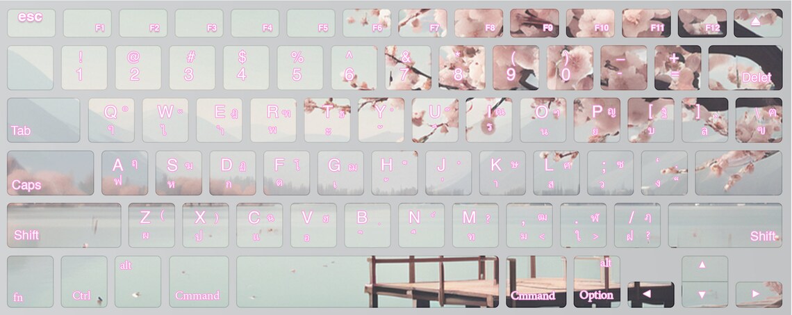 Keyboard Decals,custome Stickers,mac Book Pro,laptop,sticker PNG - Etsy