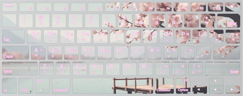 Keyboard Decals,custome Stickers,mac Book Pro,laptop,sticker PNG - Etsy