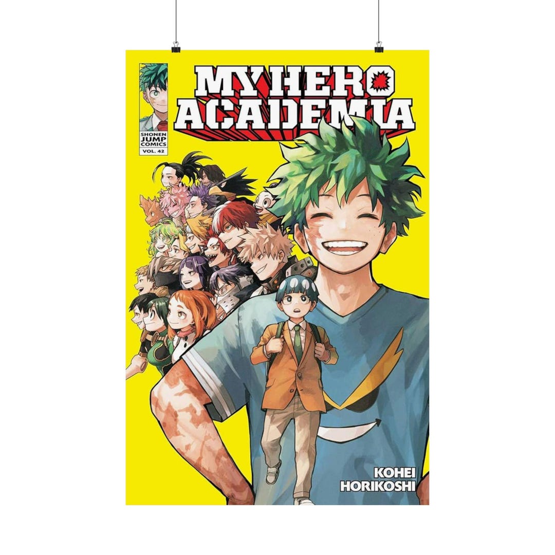 My Hero Academia, Vol. 42 Poster - Etsy