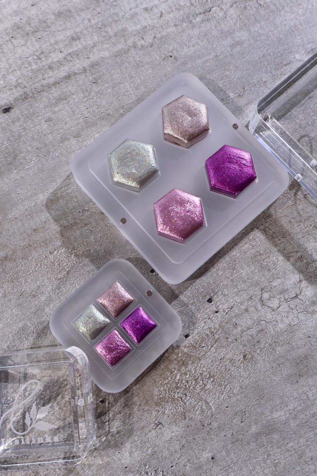 Orig. Lisilinka -tutorial Set 4 - "butterfly" - Four Metallic ...