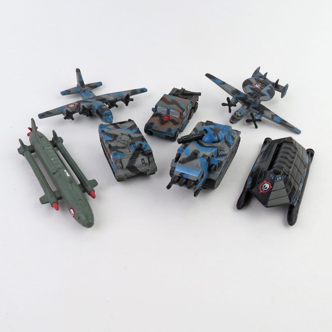 Micro Machines Terror Troops Military Collection - Planes Tanks ...