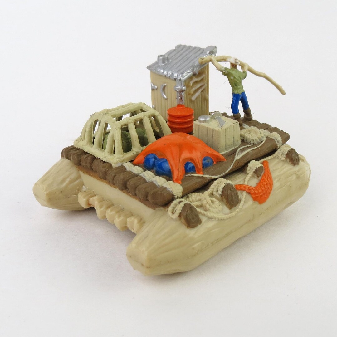 Micro Machines Swamp Ambush Raft by Galoob Toys - 1997 - Etsy