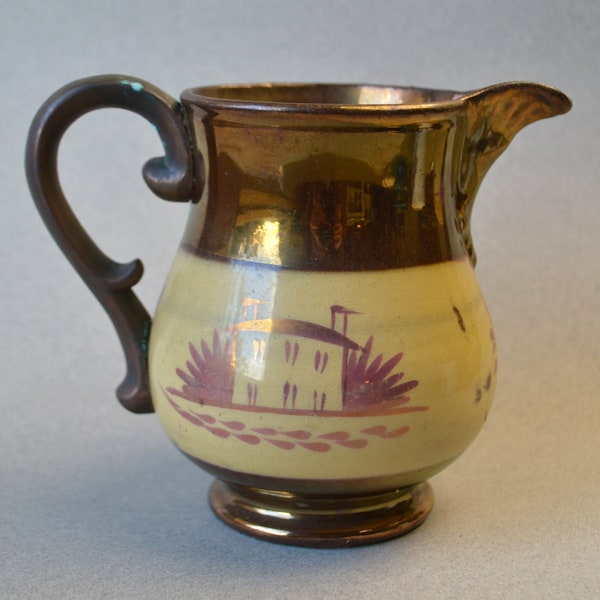 Antique Pink Lusterware - Etsy