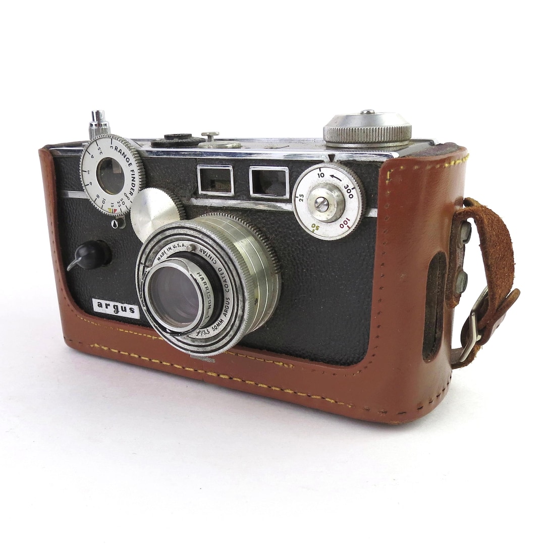 Vintage Argus Range Finder C-3 Camera - 35mm - With Leather Sheath and ...