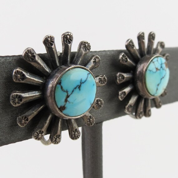 Light blue turquoise with brown matrix vintage Native… - Gem