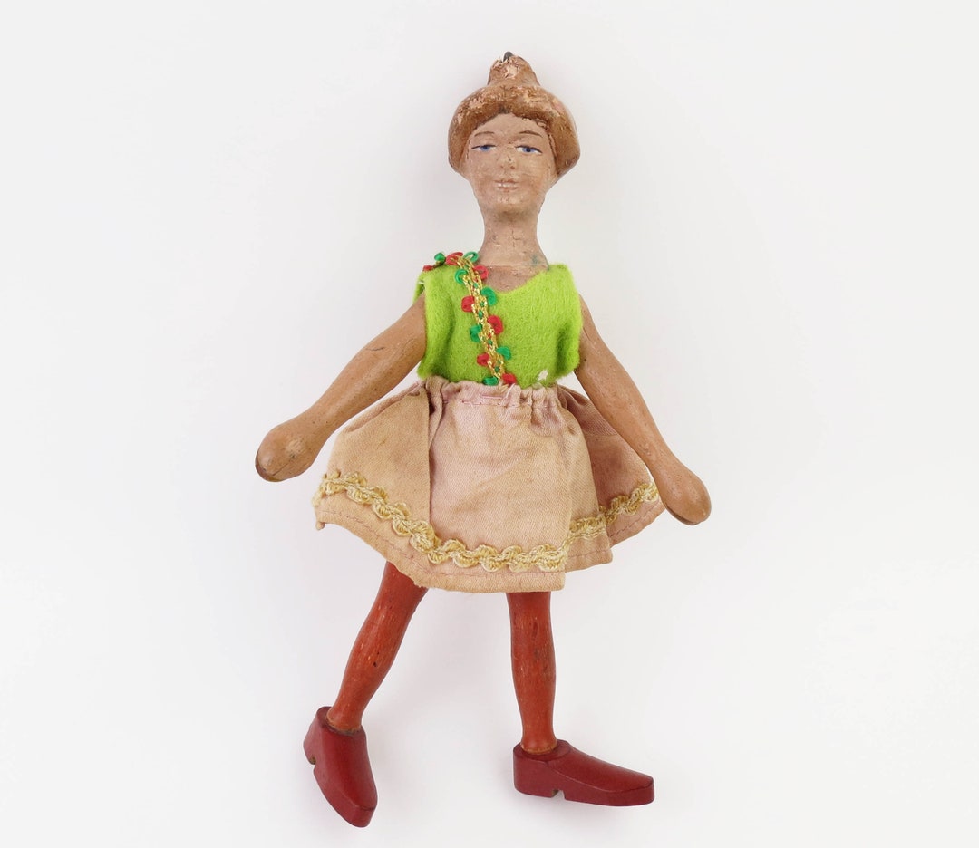 1920s Schoenhut's Humpty Dumpty Circus Antique Acrobat Doll With Wood ...