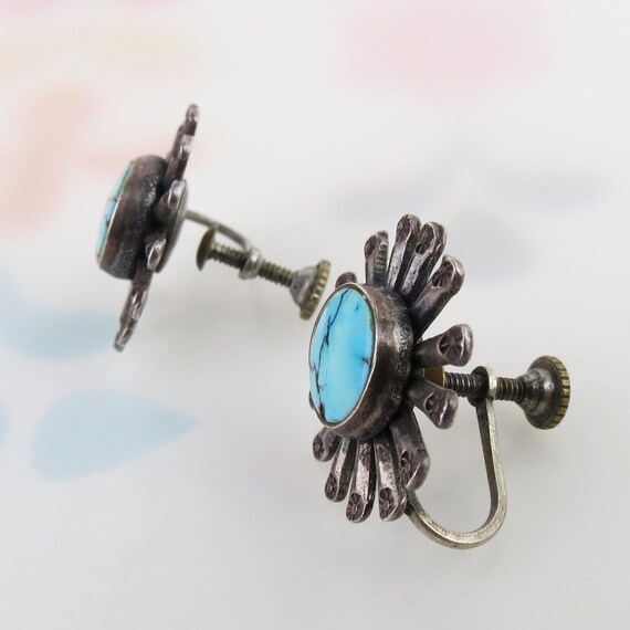Light blue turquoise with brown matrix vintage Native… - Gem