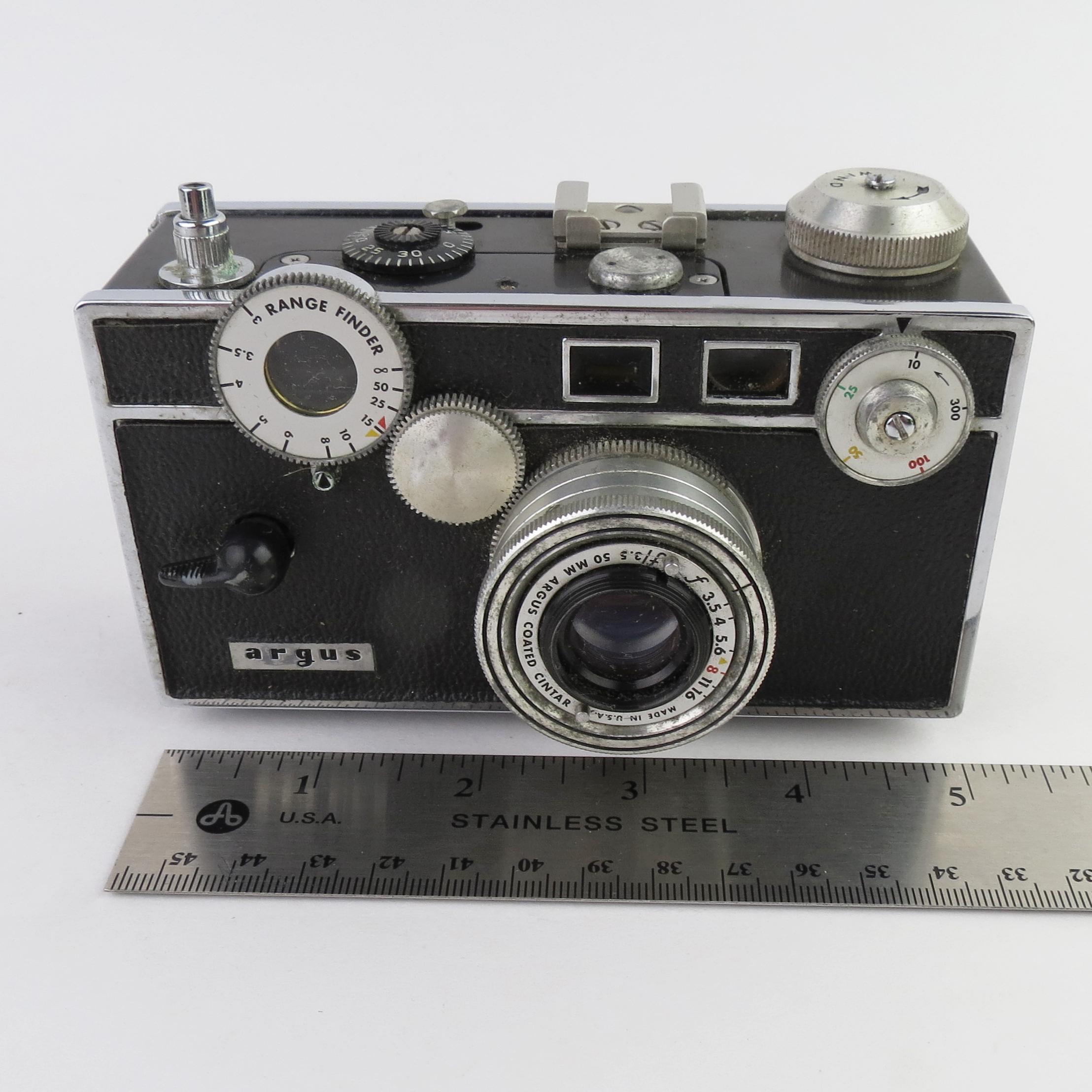 Vintage Argus Cintar Range Finder Camera - Etsy
