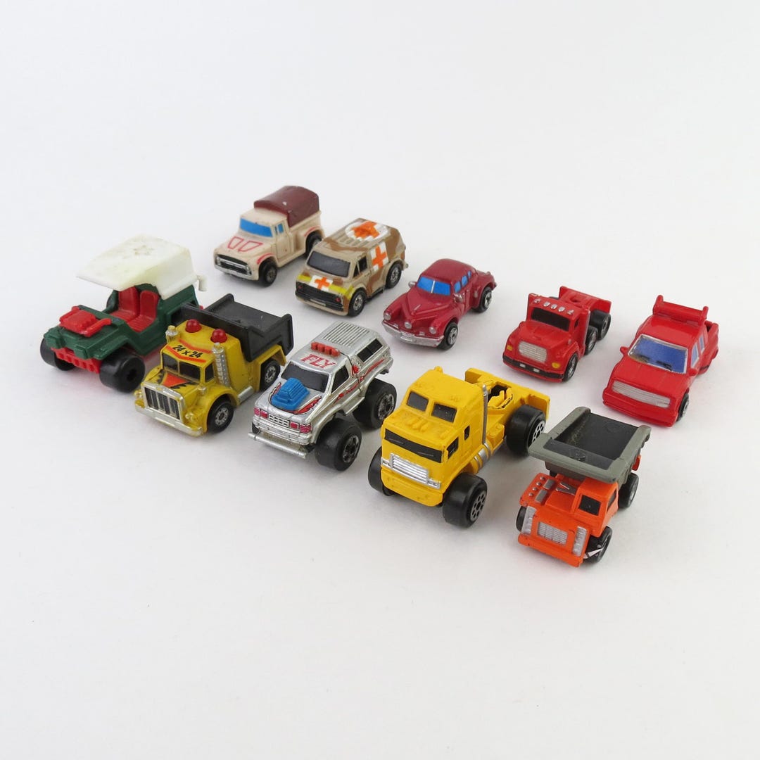 Micro Machines Trucks and Cars by Galoob Toys - Lot of 10 - Etsy
