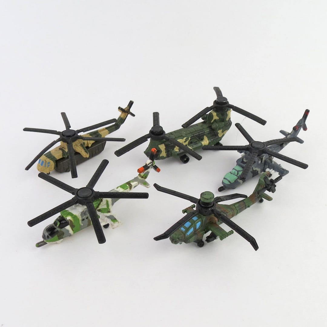 Micro Machines Helicopters by Galoob Toys Lot of 5 - Etsy