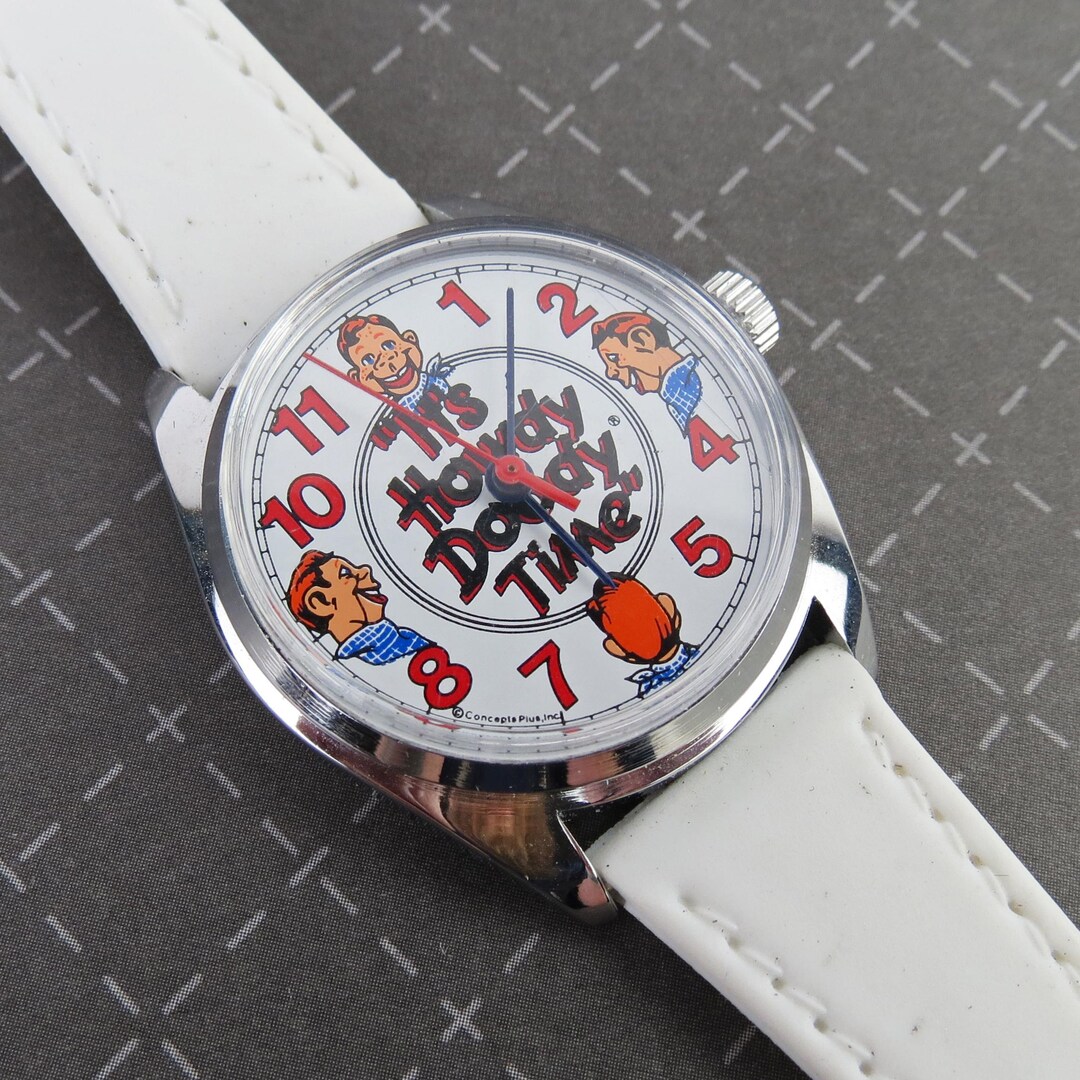Vintage Howdy Doody Watch With Original Box - WORKS - 1987 40th ...