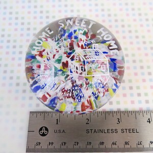 Antique Home Sweet Home Handblown Glass Paperweight - Etsy
