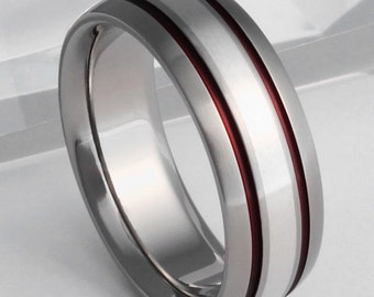Titanium Rings handcrafted with skill and by TitaniumRingsStudio