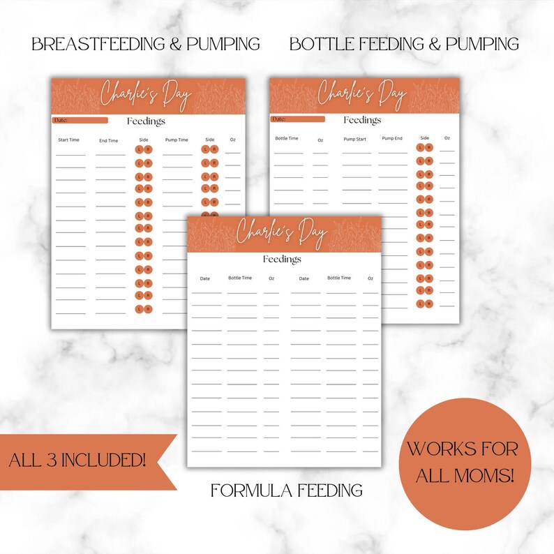 Newborn Daily Routine Newborn Tracking Newborn Log Baby Tracker ...