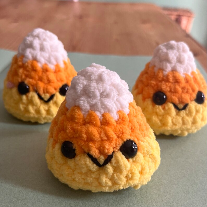 Halloween Candy Corn Crochet Pattern - Etsy
