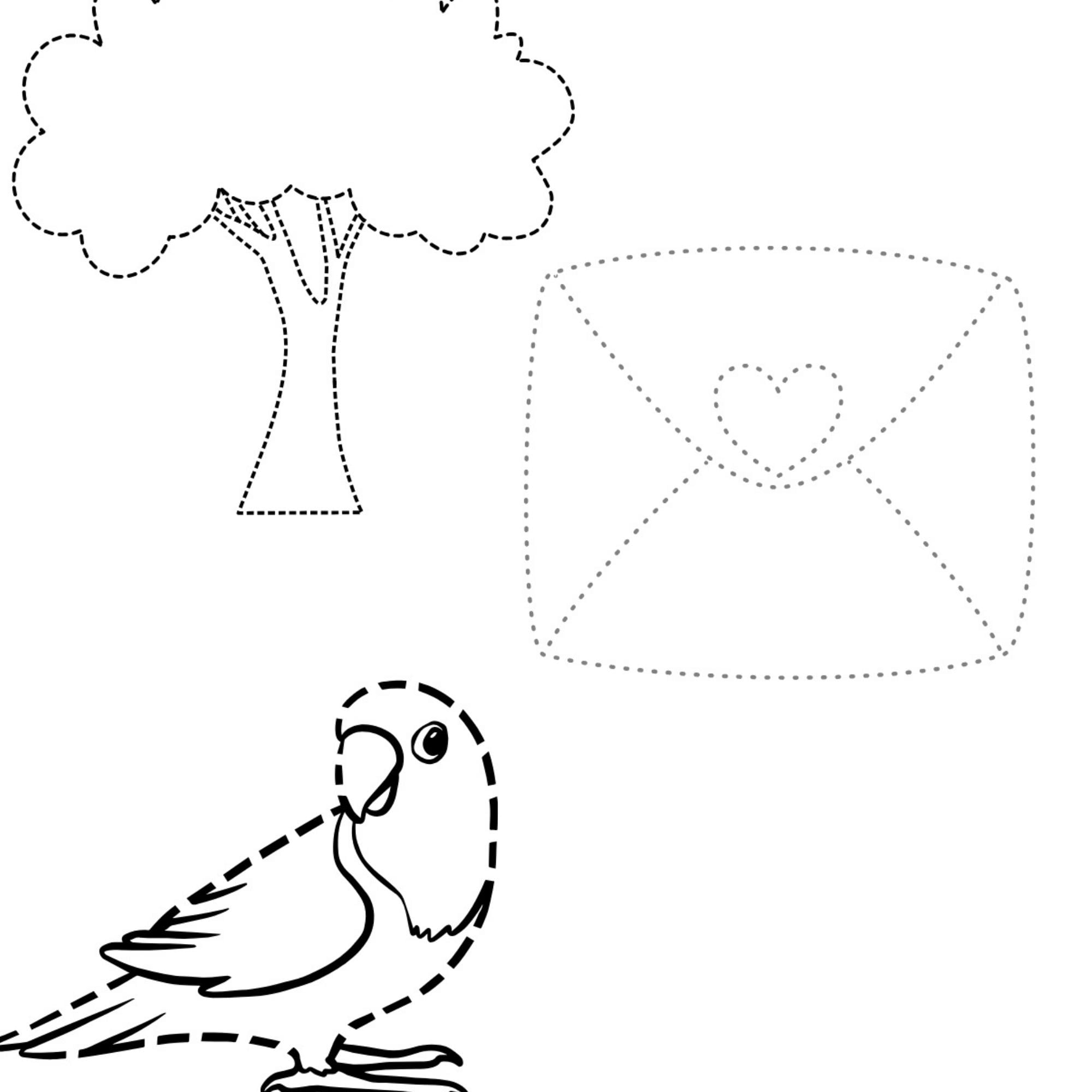 Trace the Line Worksheets PDF - Perfect for Preschoolers- Kindergarten ...