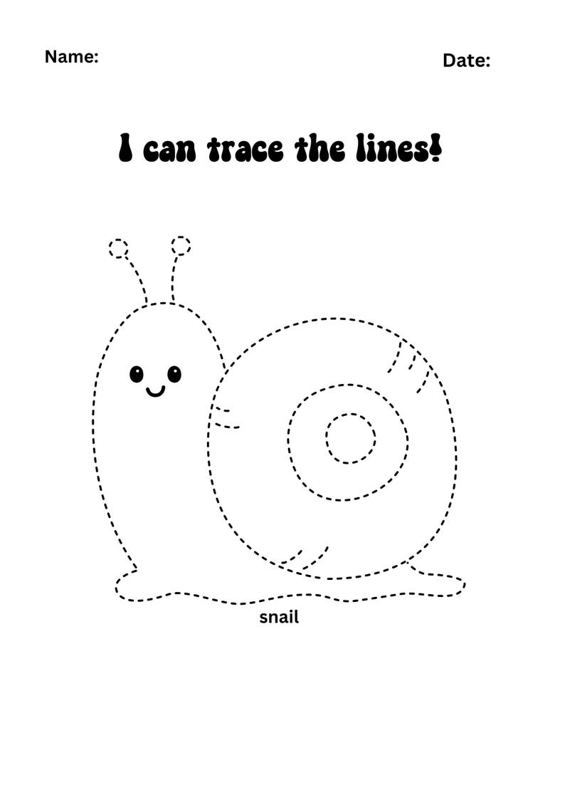 30 Preschool Shape Tracing, Shape Tracing Worksheets, Printable Shape ...
