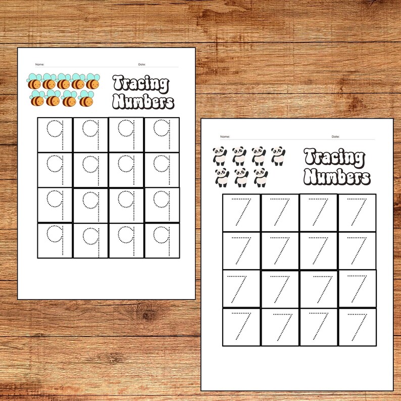 11 Printable Tracing Numbers Worksheets | Learn to Write Numbers 0-10 ...