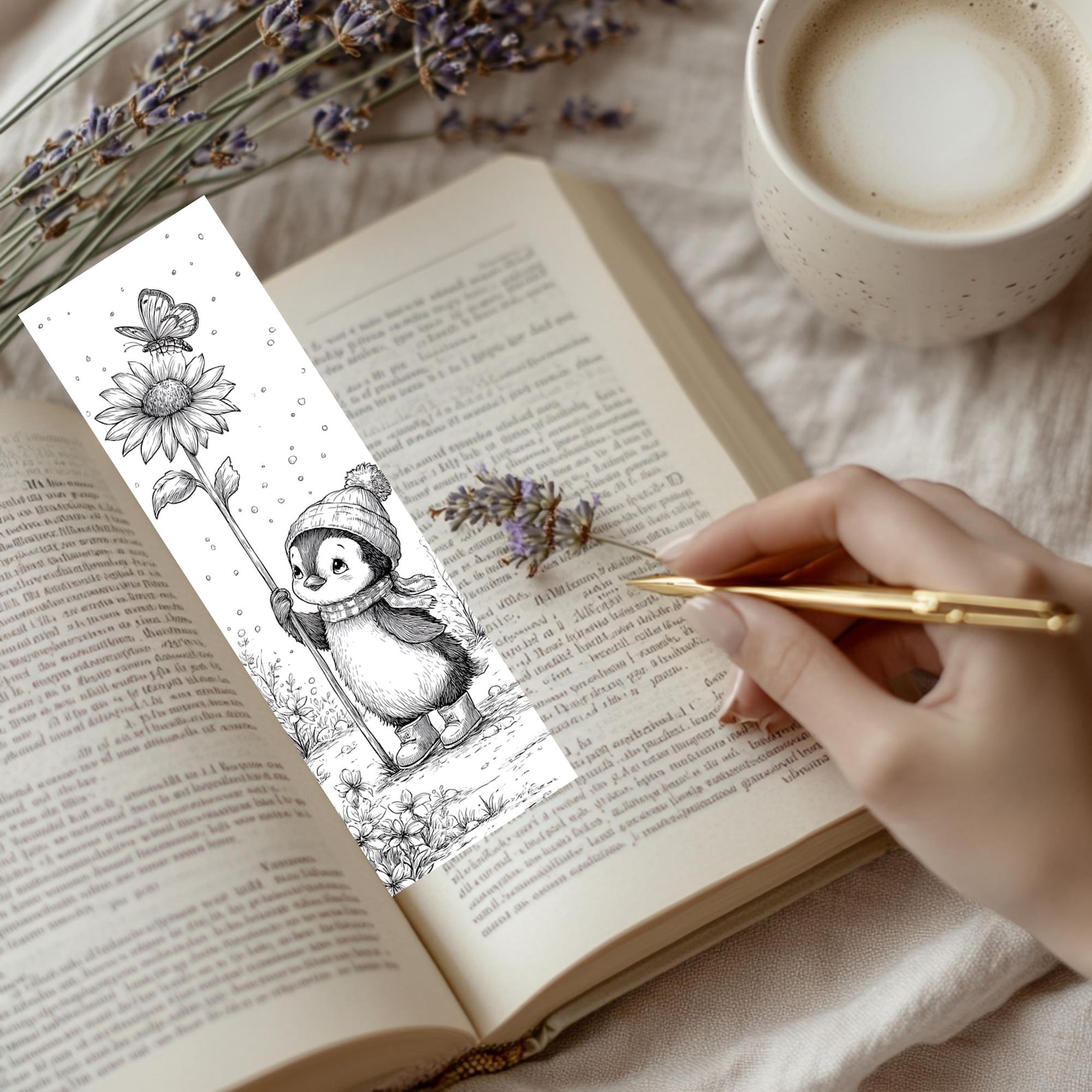 Animal Coloring Bookmarks: DIY Kids' Reading Accessories (PDF Download ...
