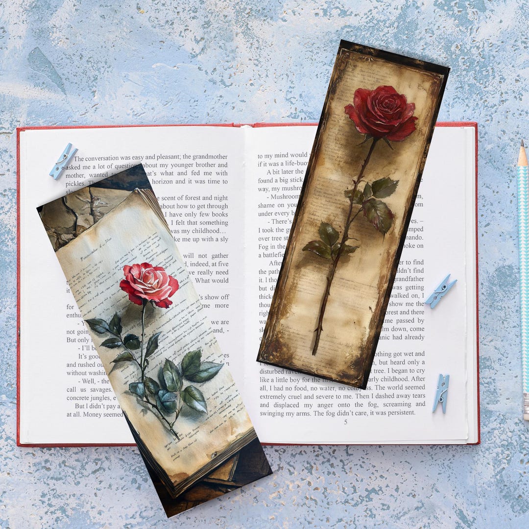 8 Victorian Era Bookmarks, Printable Bookmarks Set, Bookmark Printable ...