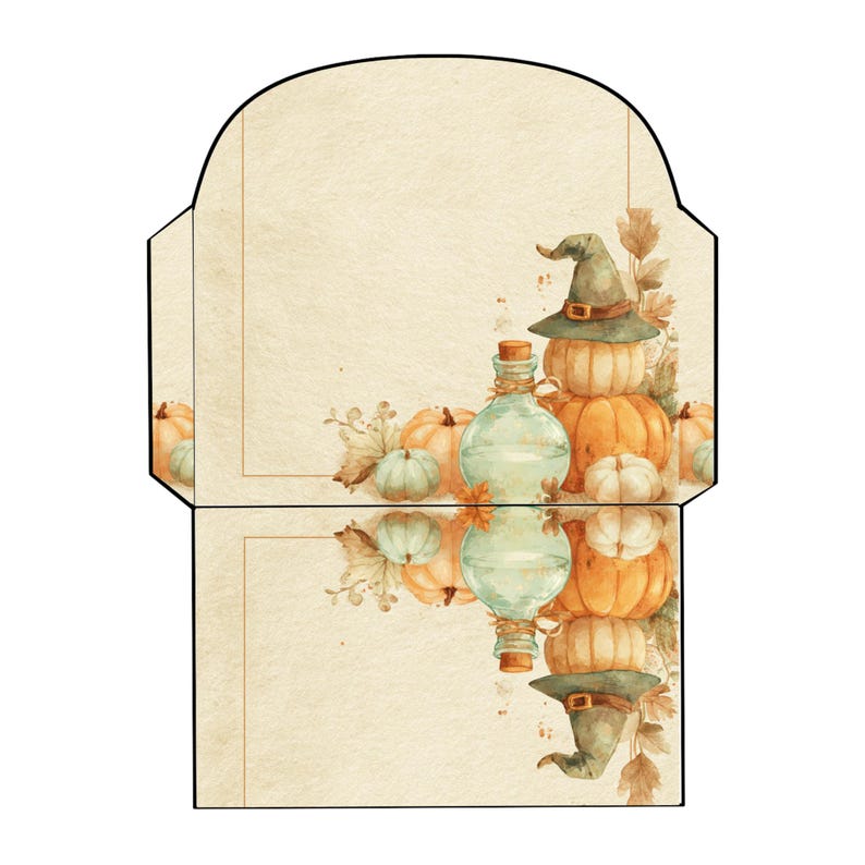 Halloween Letter Writing Kit: Printable Stationery Set (PDF Download - Etsy