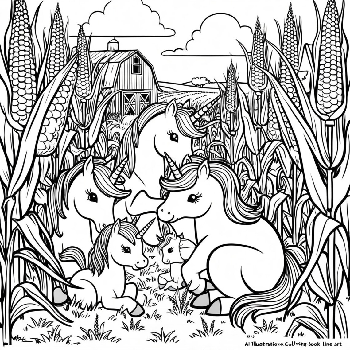 Unicorns' American Adventure: A 50 States Coloring Book - Etsy