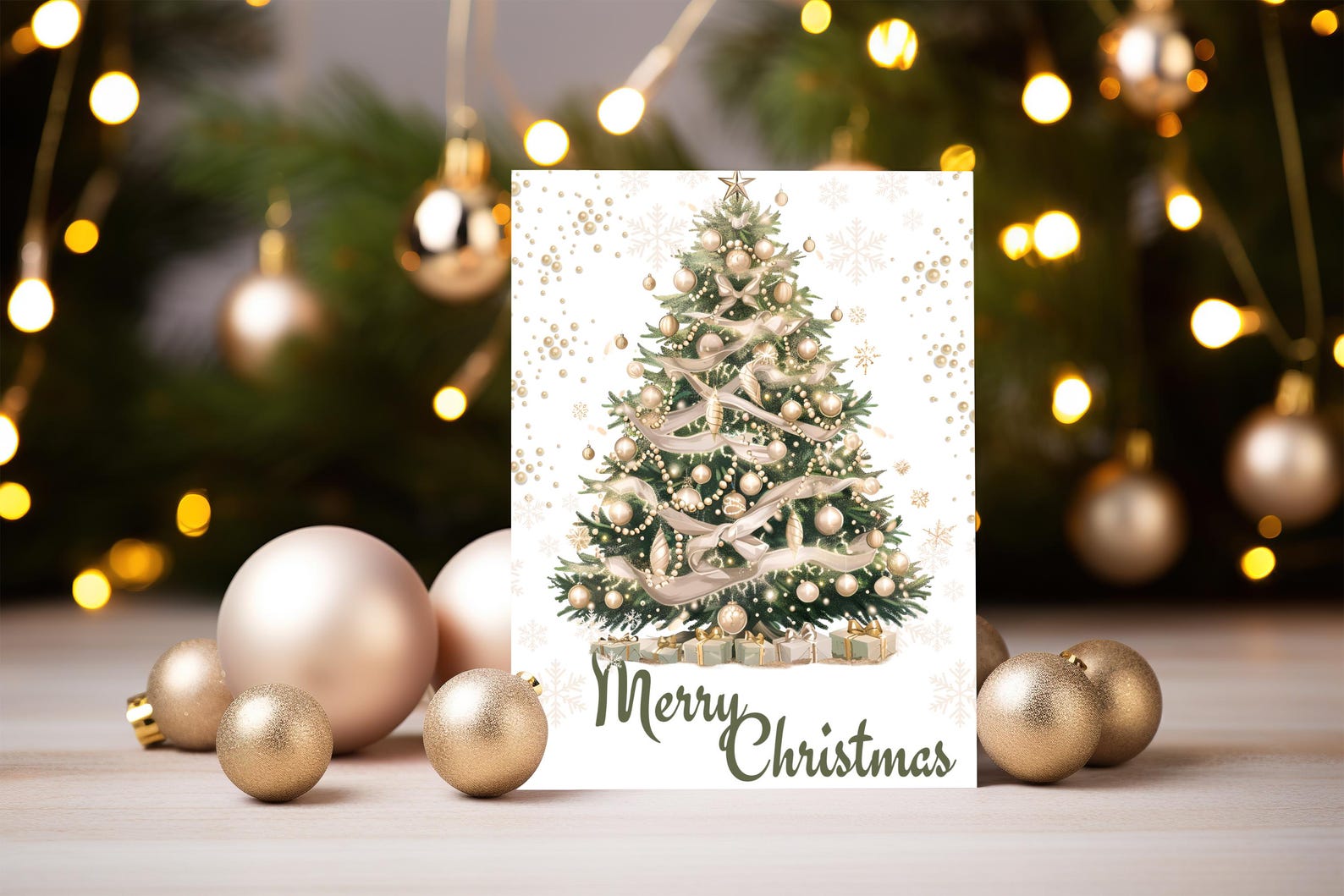 Set of 5 Printable Christmas Cards PNG, 5x7 Christmas Greeting Cards ...